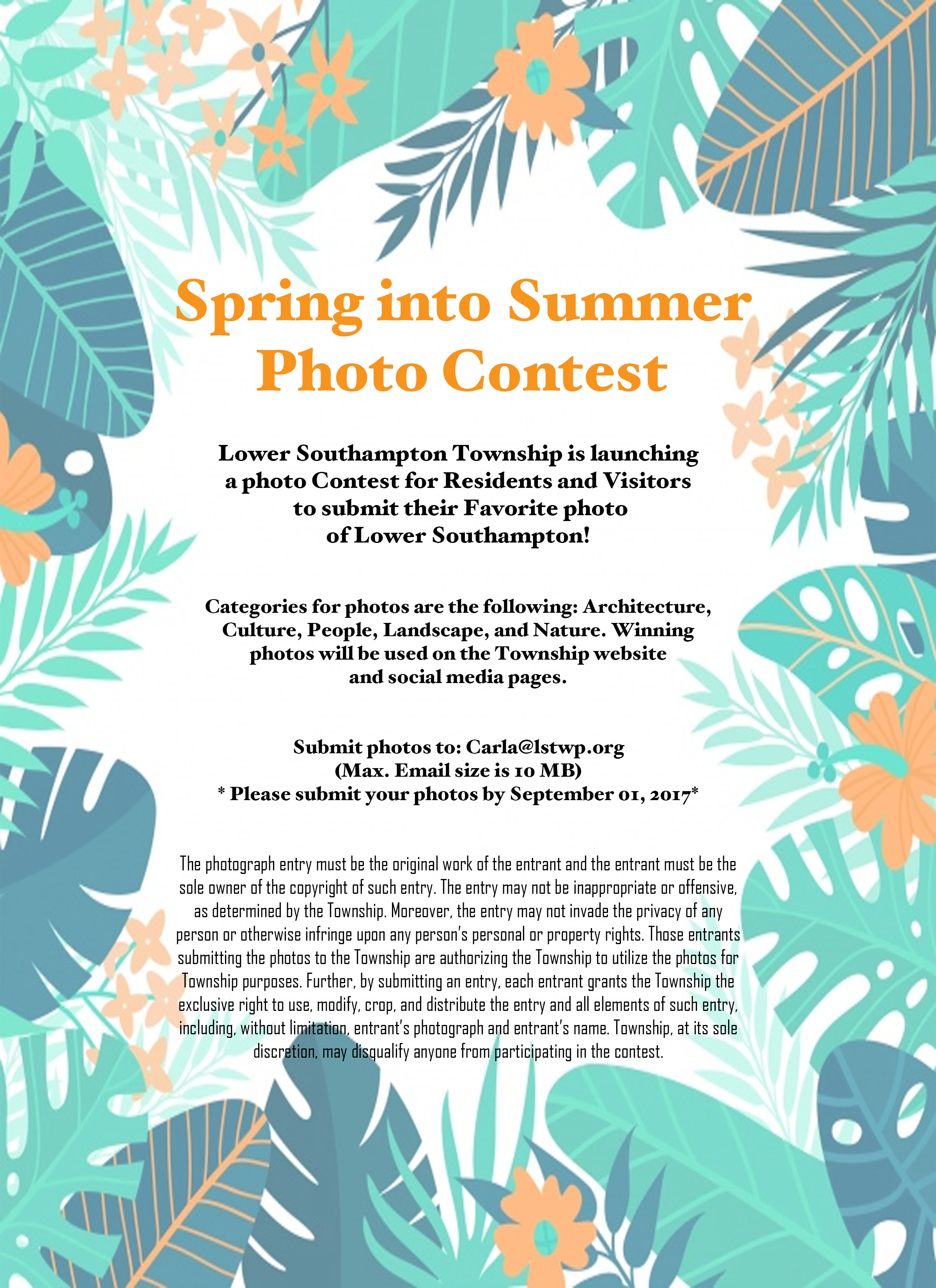 Notices | Lower Southampton Township