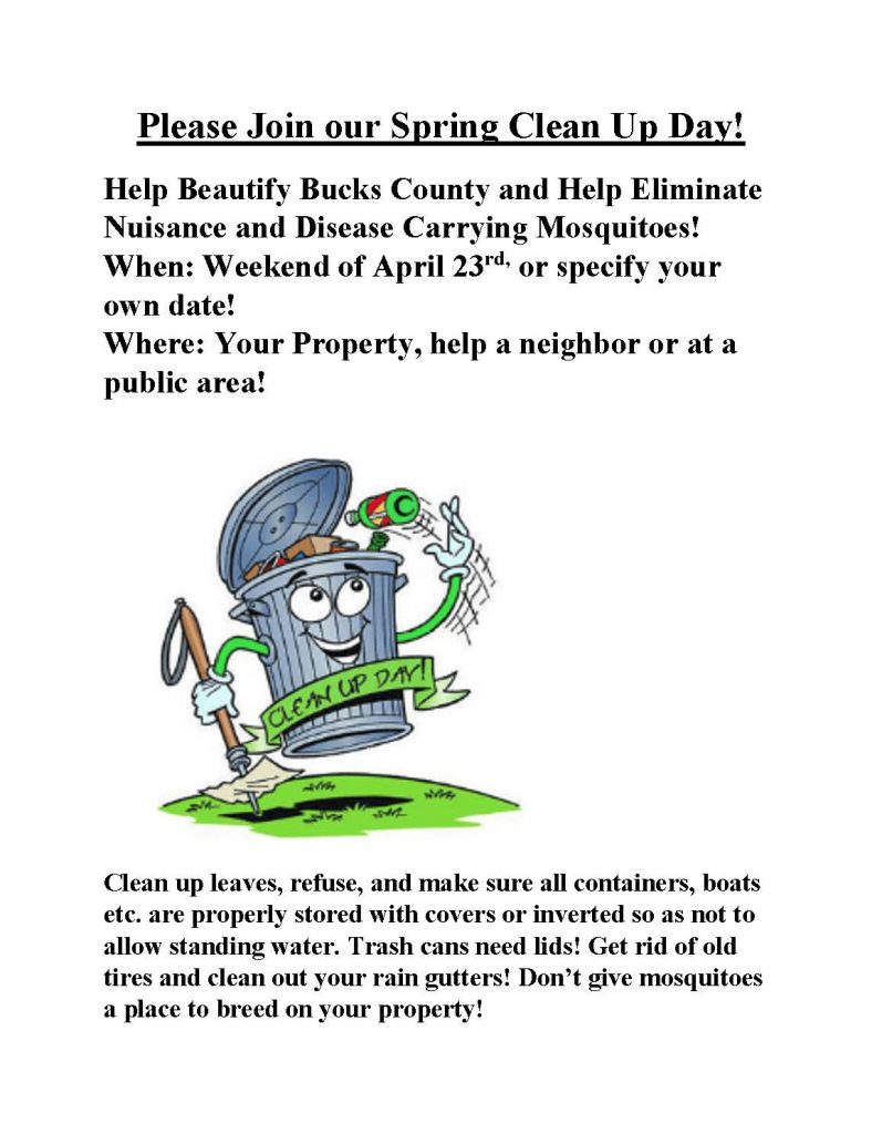 Bucks County Department of Health Spring Clean Up Day - Lower ...
